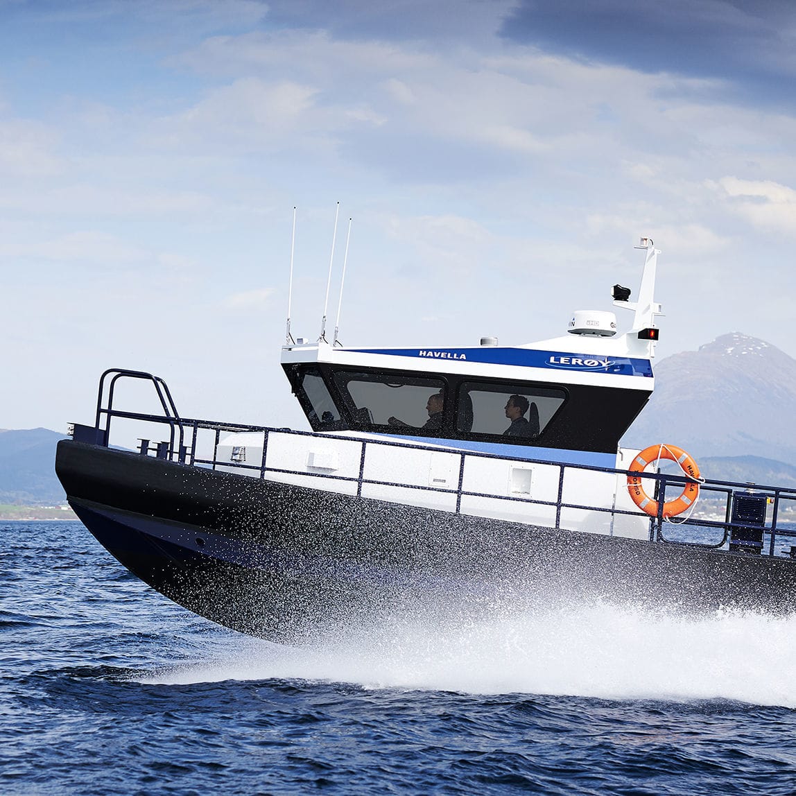 Arbeitsboot Berufsschiff - FF30 SEAWORK SHUTTLE - HUKKELBERG BOATS ...