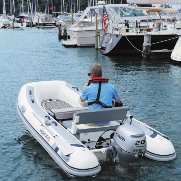 Außenborder-Schlauchboot - CL 260 - Highfield boats - halbstarr / Open ...