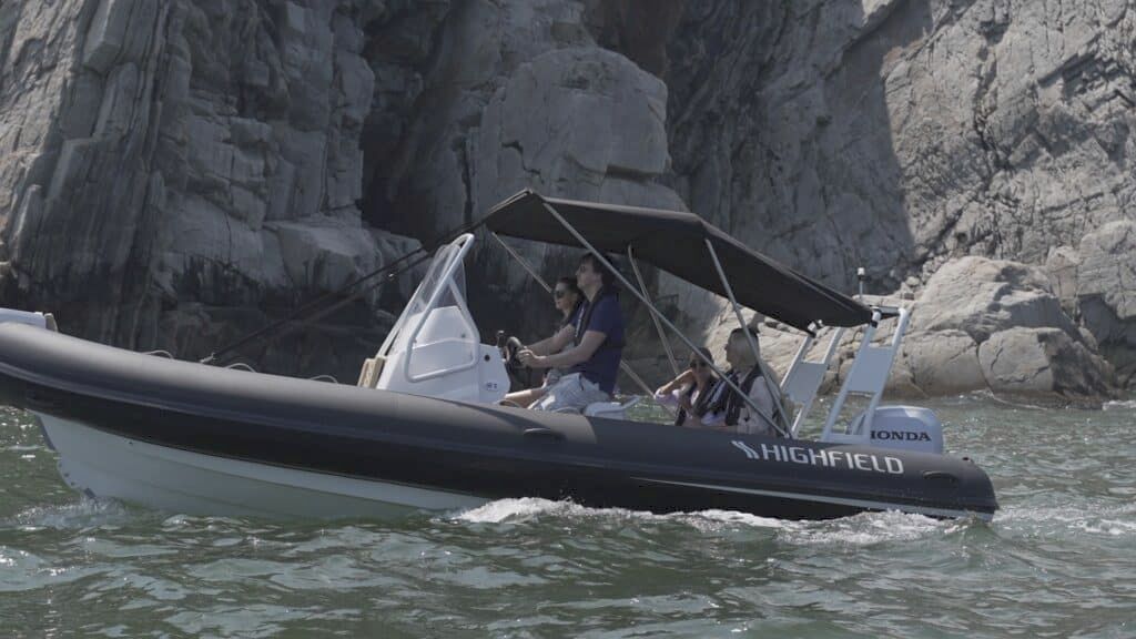 Außenborder-Schlauchboot - SP 600 - Highfield boats - halbstarr / mit ...