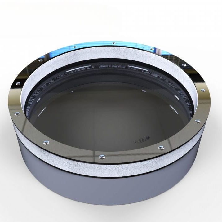 Rundes Bullauge - A60 - ALUMINYUM IS - SHIP WINDOWS AND SCUTTLES - für ...