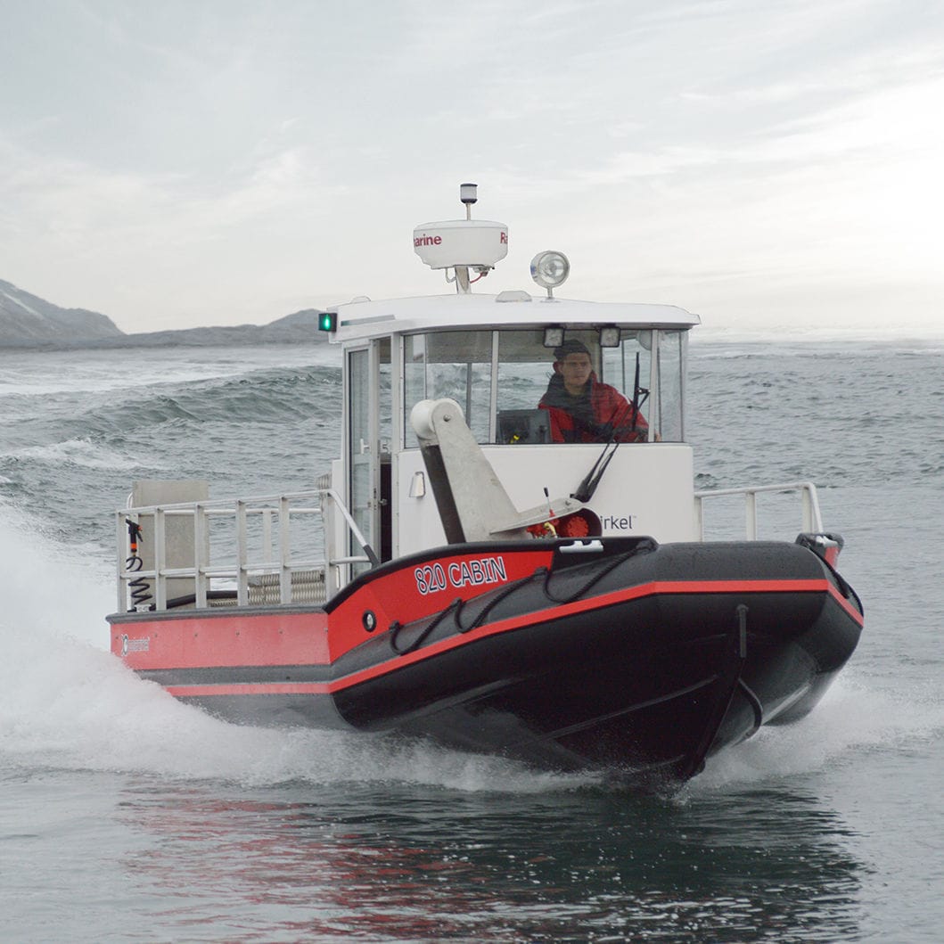 Arbeitsboot Berufsschiff - AKVA Group ASA - RIB