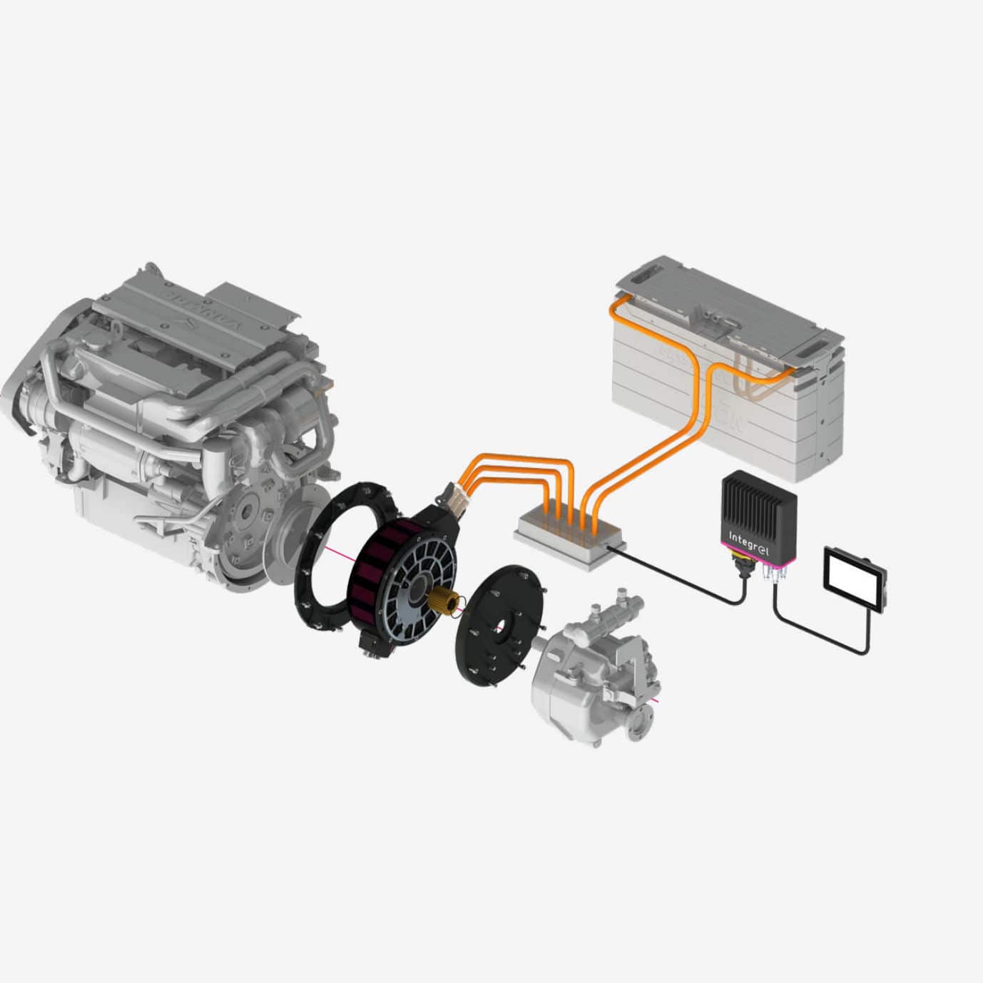 Elektrischer Generator für Boot - E-DRIVE - Integrel solutions - für ...
