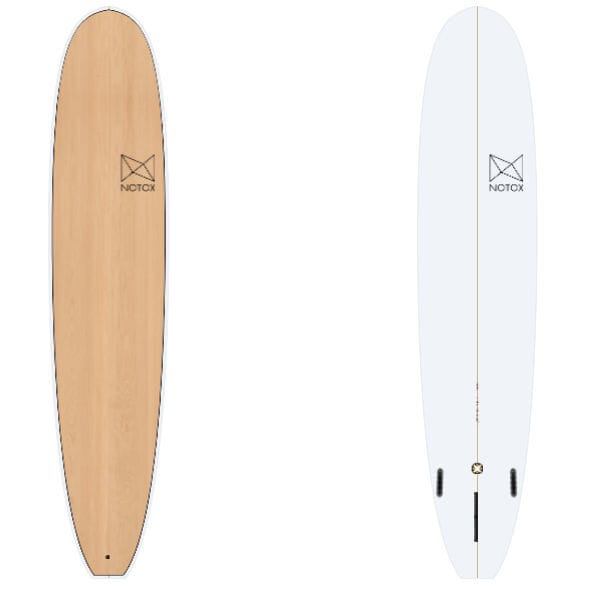 Longboard-Surfbrett - Modern Noseride - Notox - für Anfänger / für ...