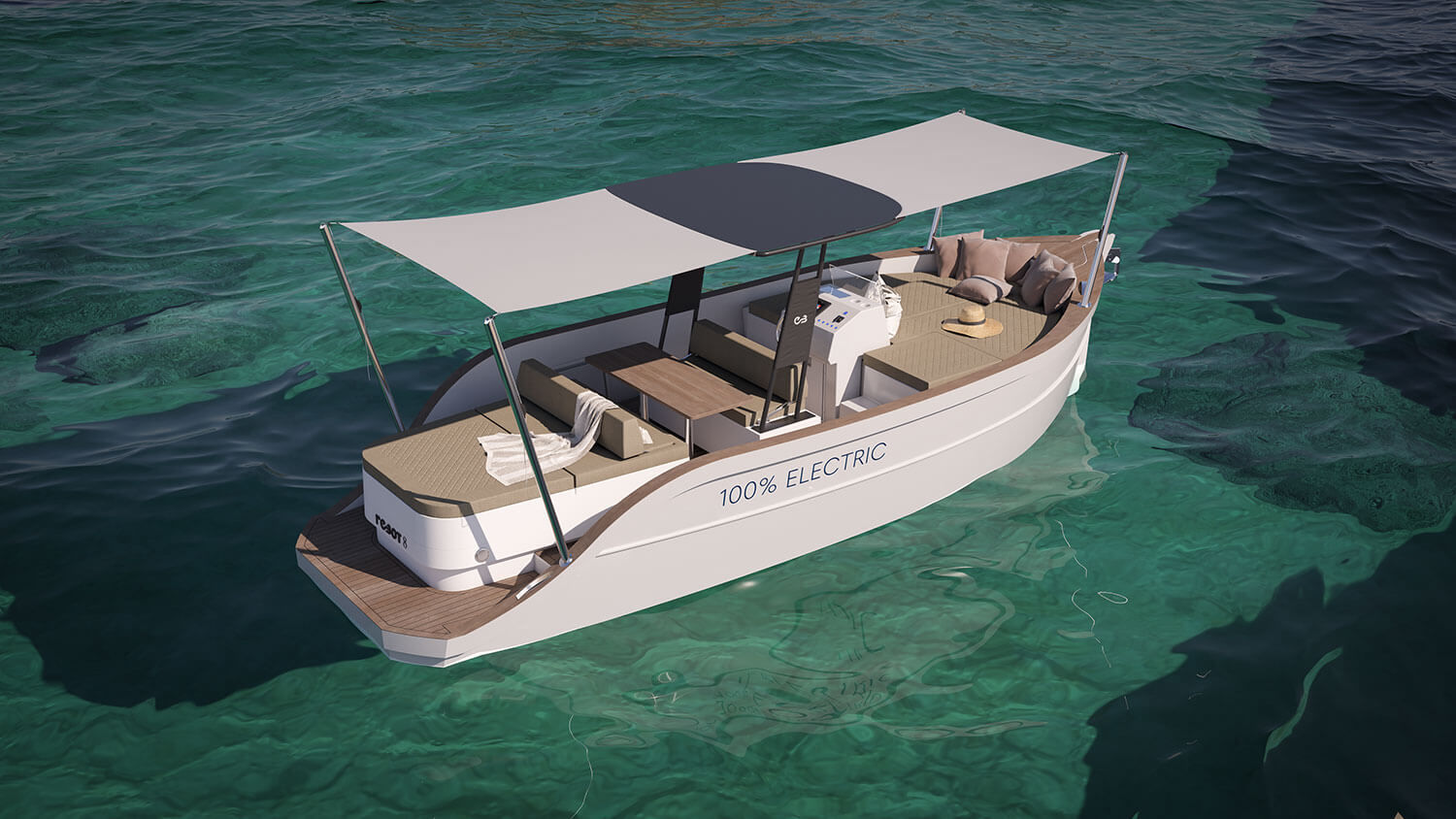 Offenes Boot / Innenborder - reBot 8 - reBot Yachts S.L. - elektrisch ...