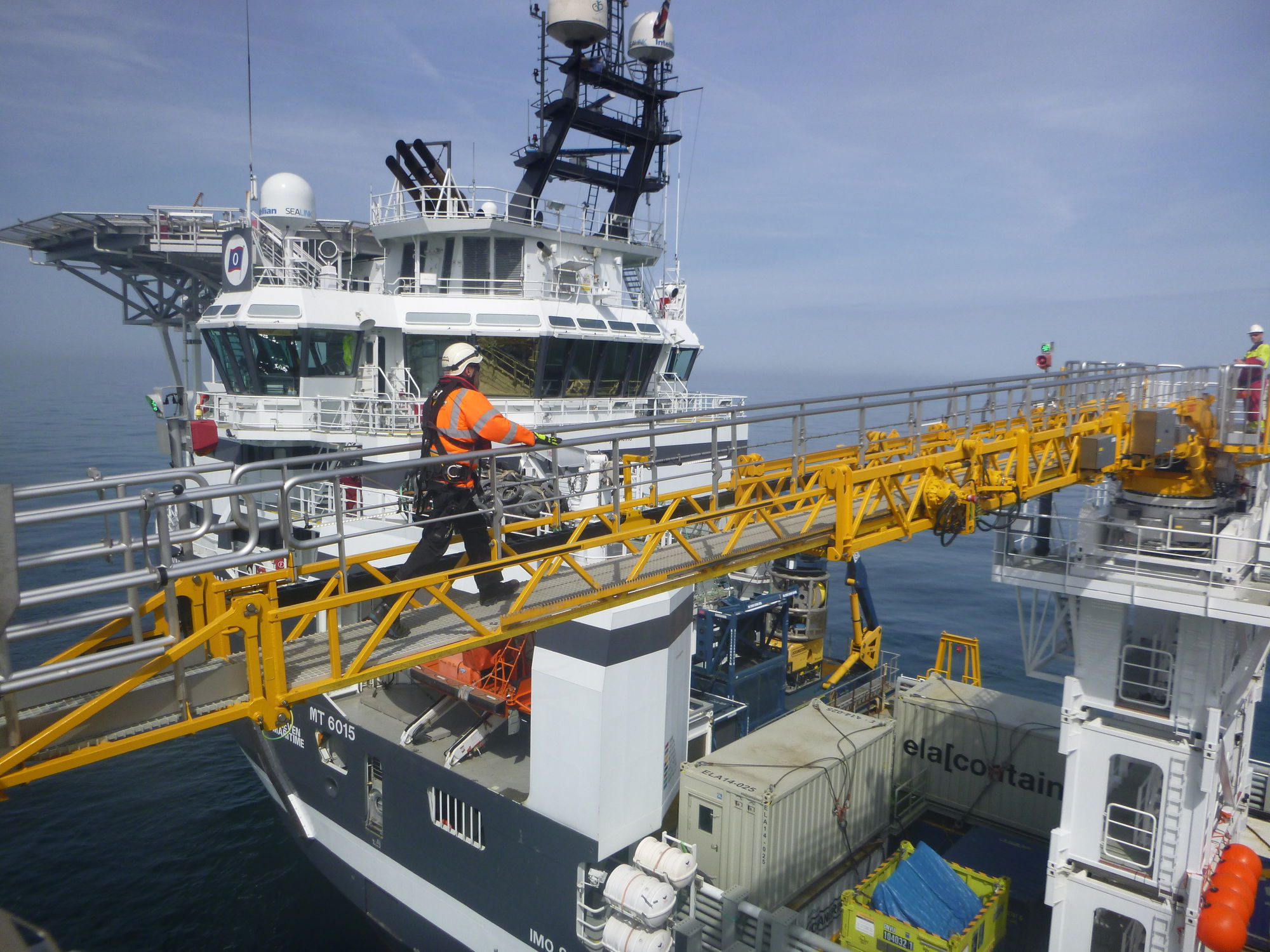 Gangway für Offshore Service Schiff - TAB M - SMST Designers ...