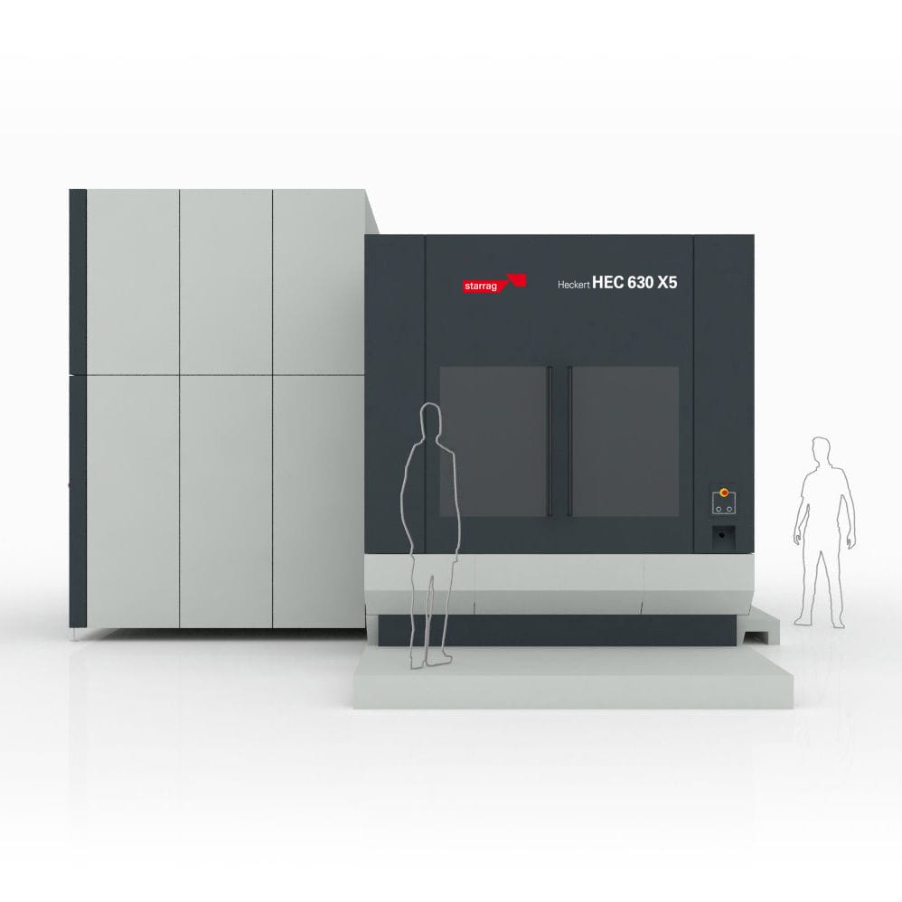 NC-Bearbeitungszentrum - Heckert HEC 630 X5 - Starrag - 5-Achsen ...