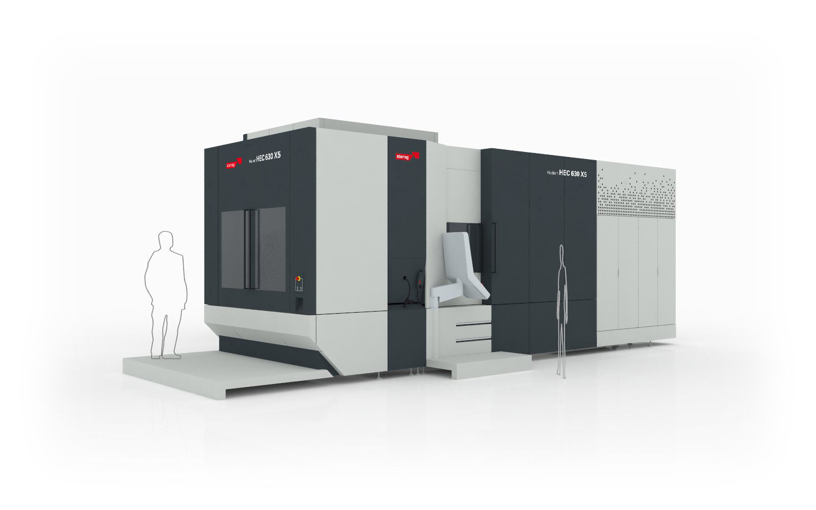 NC-Bearbeitungszentrum - Heckert HEC 630 X5 - Starrag - 5-Achs ...