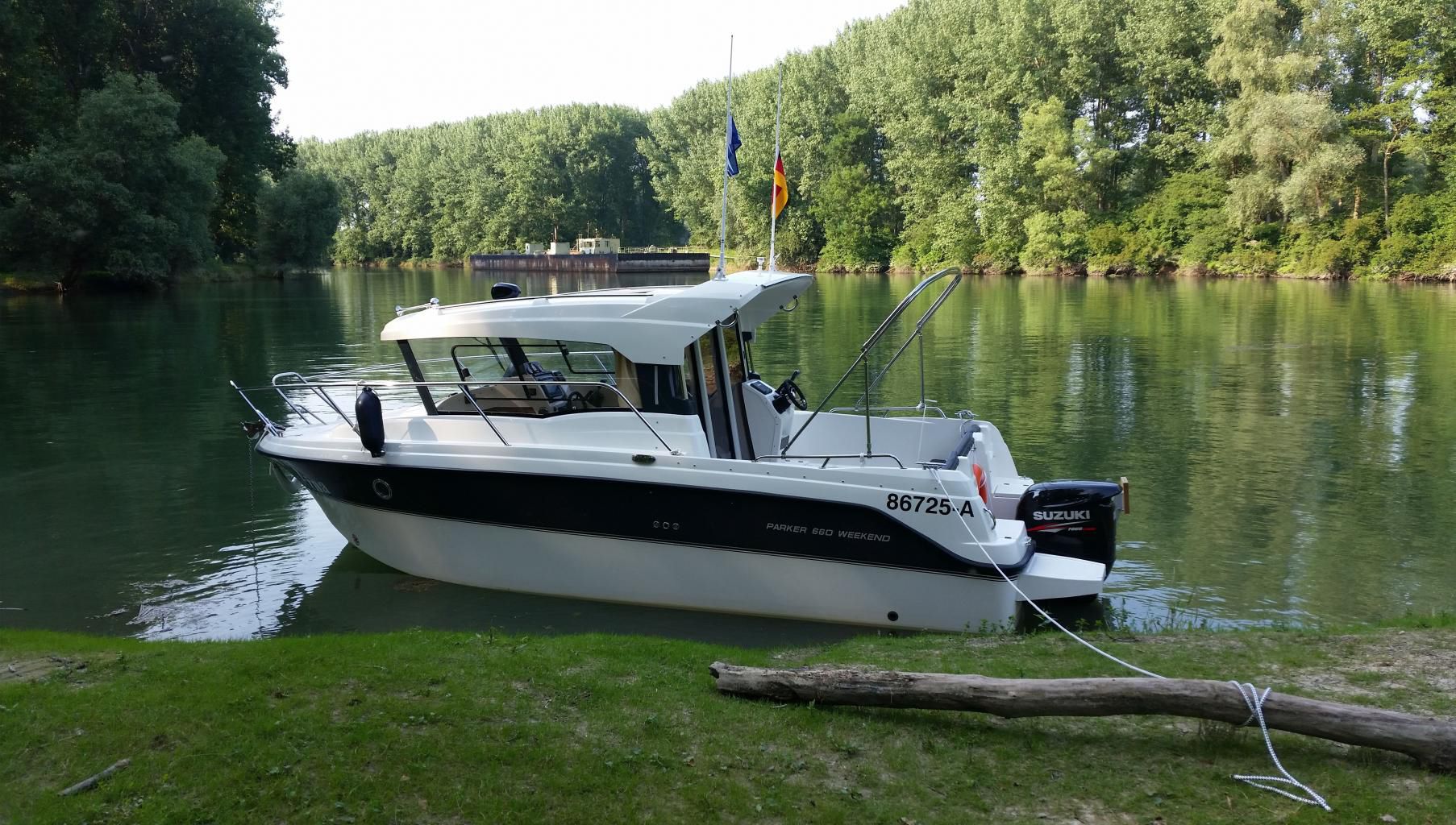 Angelboot für Tagesfahrten / Außenbord - 660 Weekend - Parker Poland ...