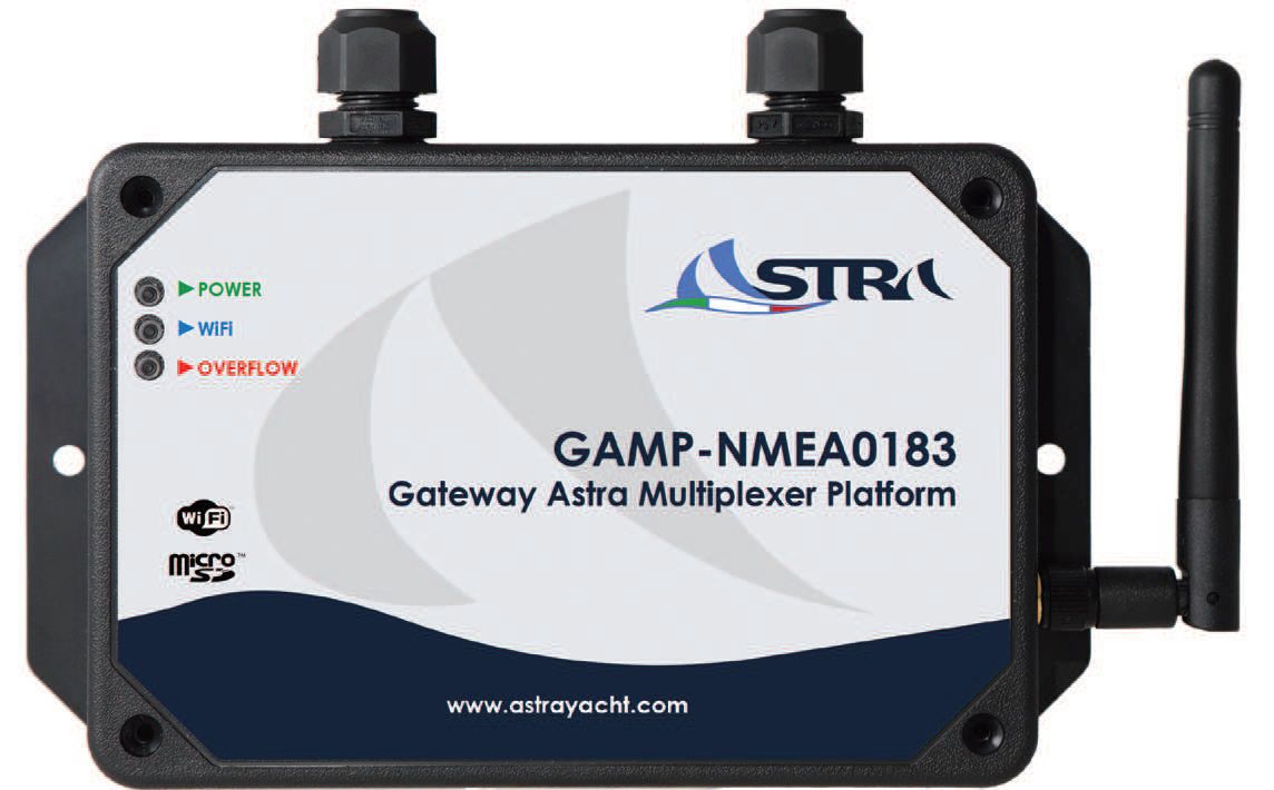 NMEA-Multiplexer - GAMP NMEA0183 - ASTRA Yacht - schnurlos