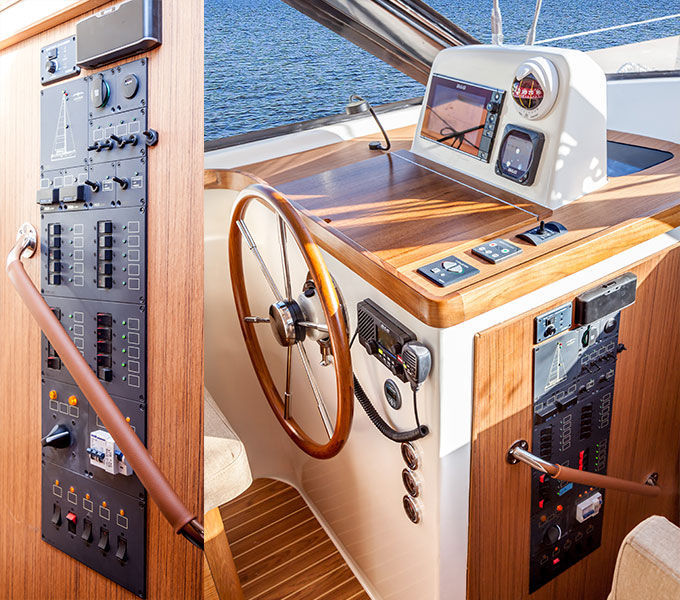 Hochseefahrten-Segelboot - 42.1 - ALBATROSS YACHTS - mit geschlossenem ...