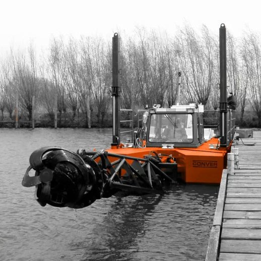 Schneidkopf-Saugbagger-Berufsschiff - C87 - Conver - Mehrrümpfer