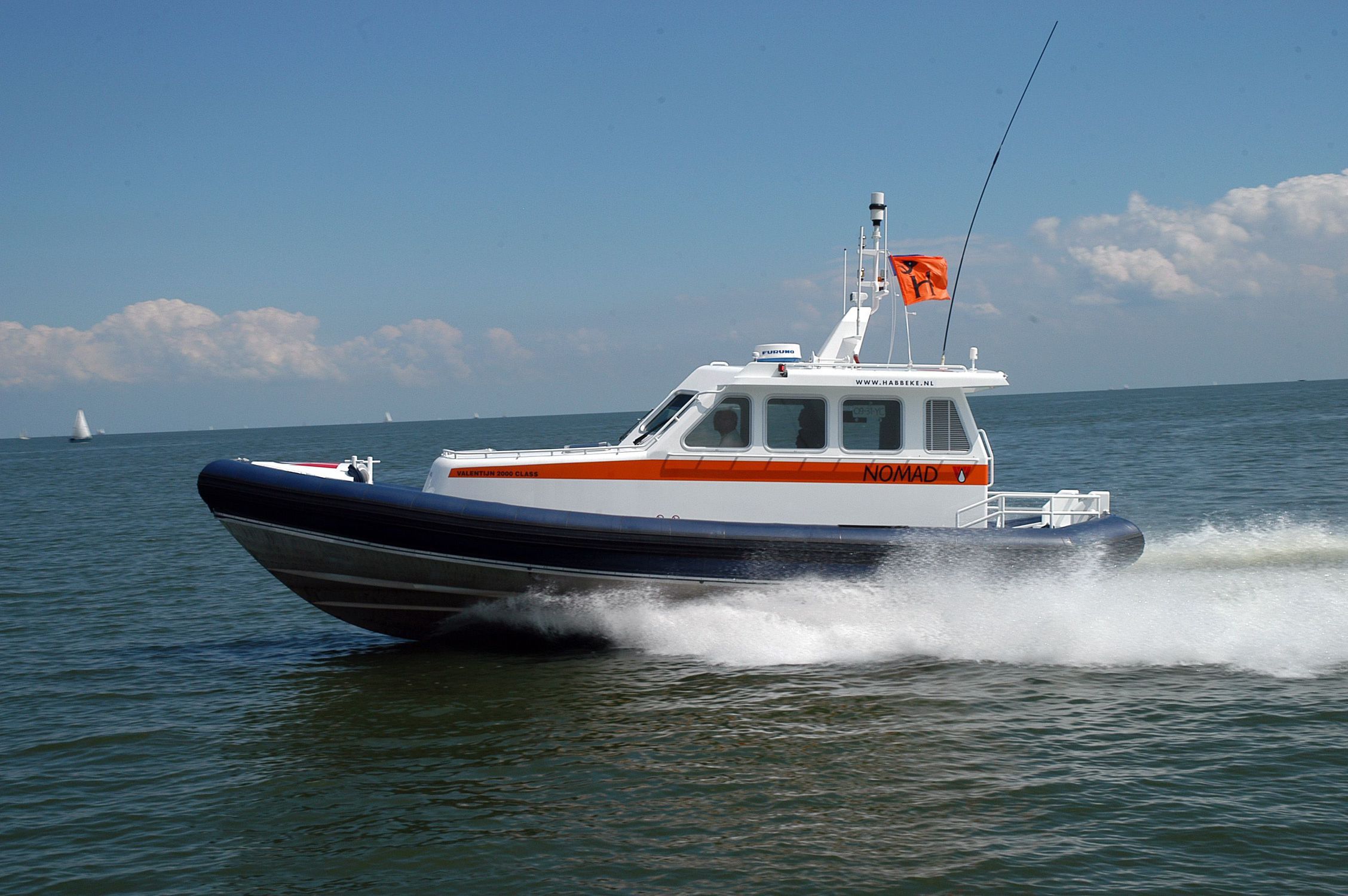 Rettungsboot Berufsboot - VALENTIJN 2000 - Habbeke Shipyard - in-board ...