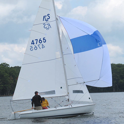 Spinnaker - FLYING SCOT - Quantum Sails - für One-Design Regatta ...