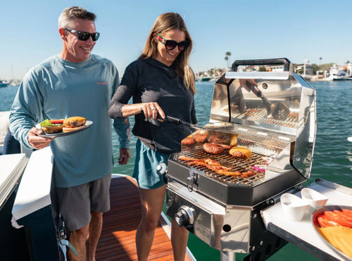 Gas-Bootsgrill - CO10-103-M - Magma - tragbar