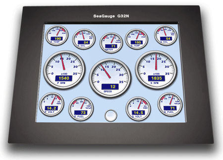 Schiffsdisplay - G32N 12.1" - Chetco Digital Marine - Multifunktion ...