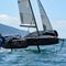 Segelboot mit Foil - Flying Mantis - Trimaran / Daysailer / Carbon